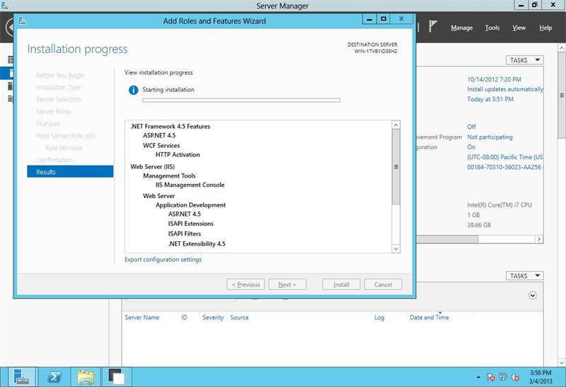 CentreStack (Gladinet Cloud Enterprise) on Windows Server 2012