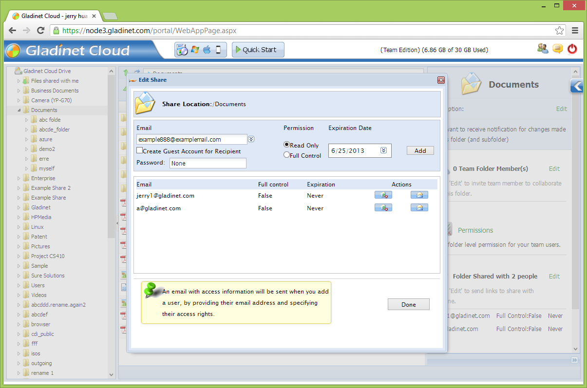 Azure Storage - File and Folder Share Azure Storage - File and Folder Share