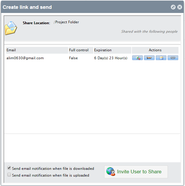 OpenStack Swift - File and Folder Share
